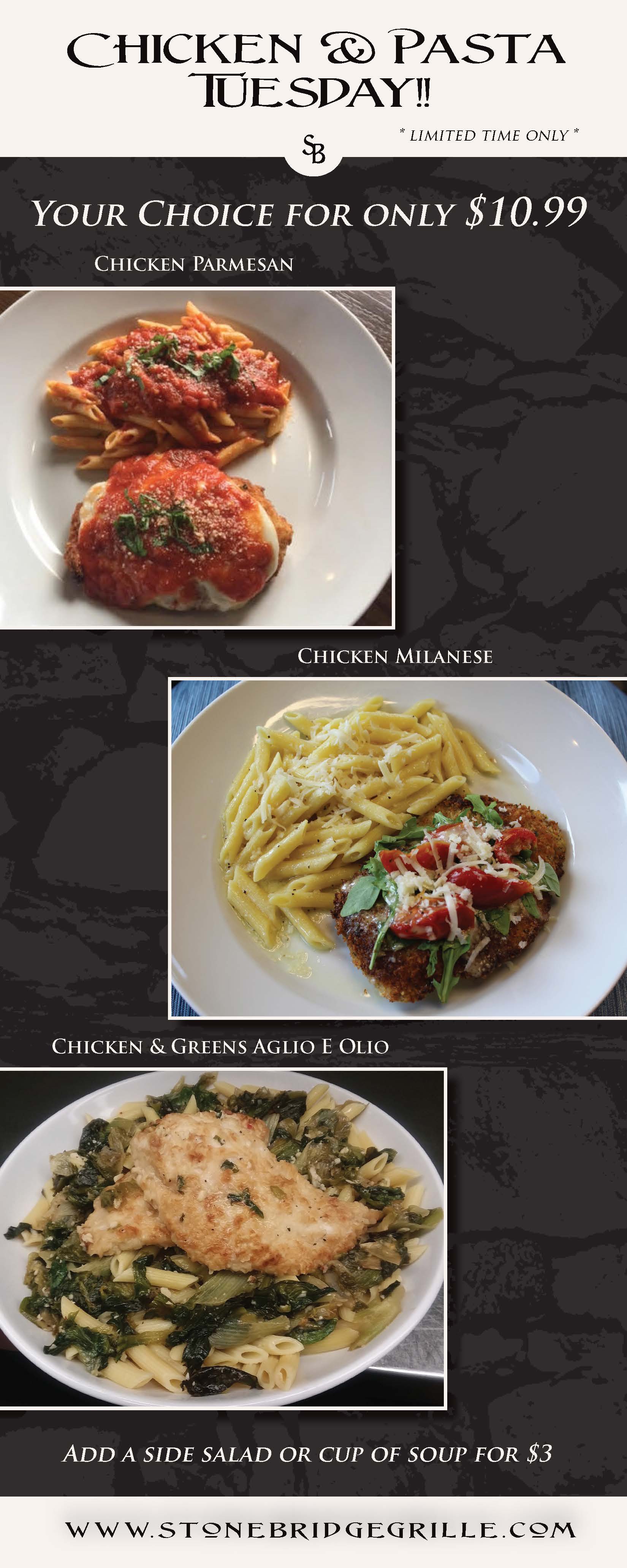 Stonebridge Grille & Tavern Menu-Page1